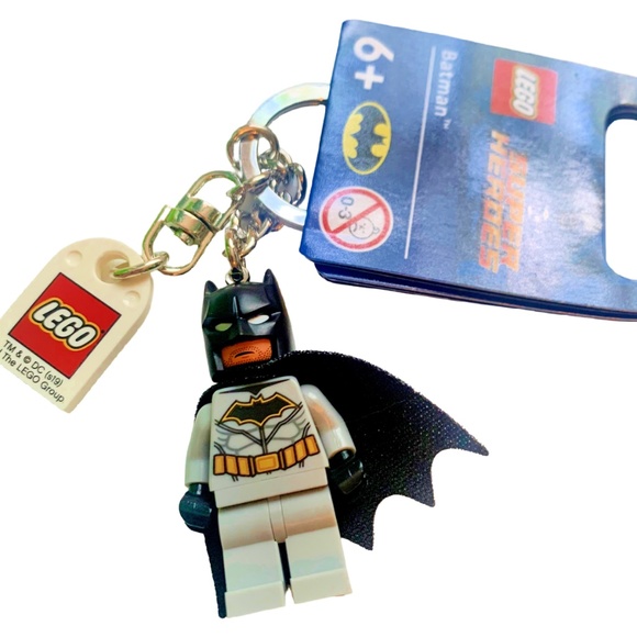 Lego | Accessories | Lego 85395 Dc Comics Batman Keychain Ring Black ...